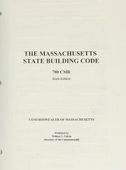Commonwealth of Massachusetts state building code. | Open Library