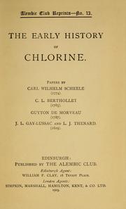 The early history of chlorine | Open Library