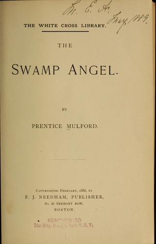 The swamp angel by Prentice Mulford | Open Library