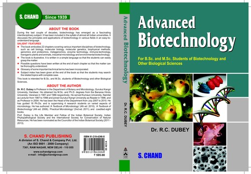 Advanced Biotechnology by R.C. Dubey | Open Library