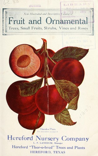 New illustrated and descriptive catalog of fruit and ornamental trees ...