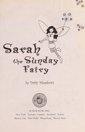 Sarah the Sunday fairy (2008 edition) | Open Library